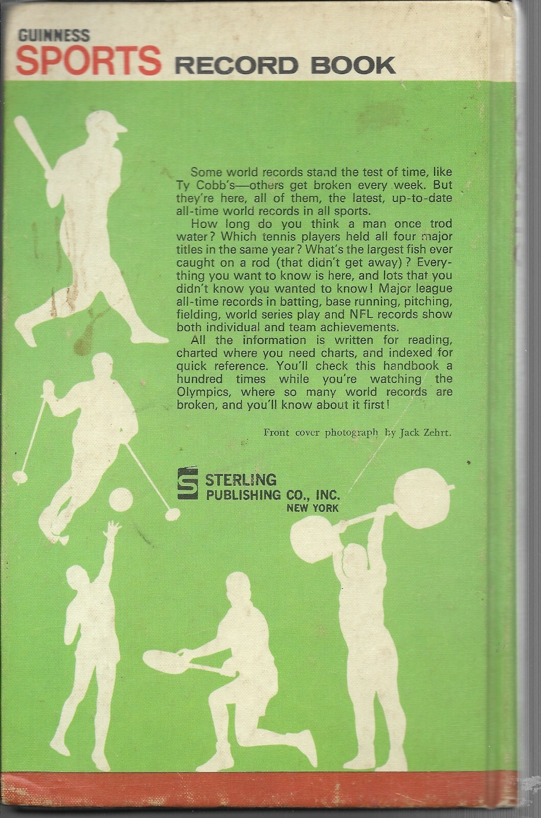Guiness Sports Record Book 1972 Norris Ross McWhirter Hard Back Vintage ...