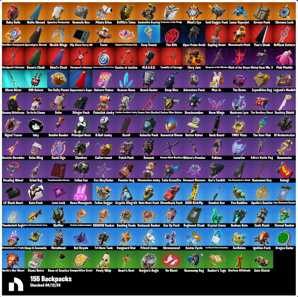 117 Skins+Darth Vader+Zyg+Valeria+Charlotte+Era+Major Mancake+Emma ...