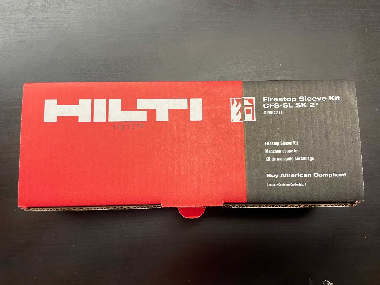 Hilti 2064271 FS Sleeve Kit Cfs-sl SK 2" Firestop Fire Protection ...