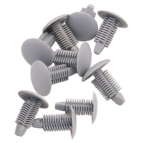 100 X You.S Interior Trim Universal Trim Fastening Clips In Light Gray ...