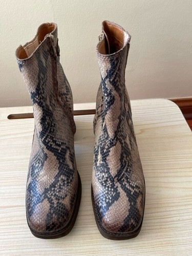 Zodiac Womens Phoenix Block-Heel Square-Toe Ankle Boots Shoes BHFO 4326 ...