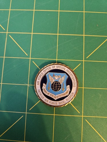 AFOSI Challenge Coin Patrick AFB FL Protecting Access to Space Shuttle ...