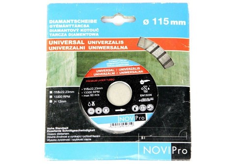 Novapro ⌀ 115 mm Diamond Cutting Disc 115 x 22.23 mm | eBay UK
