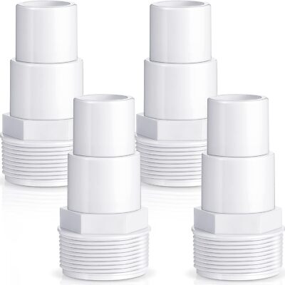 Universal 1.25/ 1.5 Inch Combo Hose Adapter Pool Filter Pump Hose ...