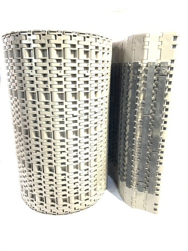 Rexnord Mat Top 7700 Series Conveyor Chain 1” Pitch Rubber Top 15 Inch ...