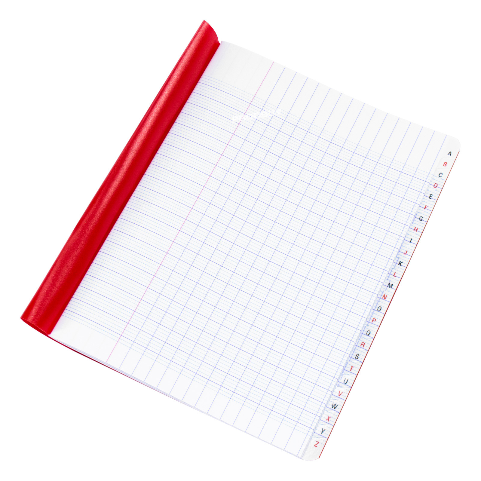 Neon A5+ A-Z Tab Seyes Grid 96 Page Index Book Paper Notebook ...