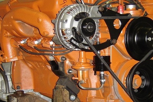 66-74 Mopar 340 383 440 & Six Pack Cuda Fuel Pump 5/16 Lower Fuel Line ...