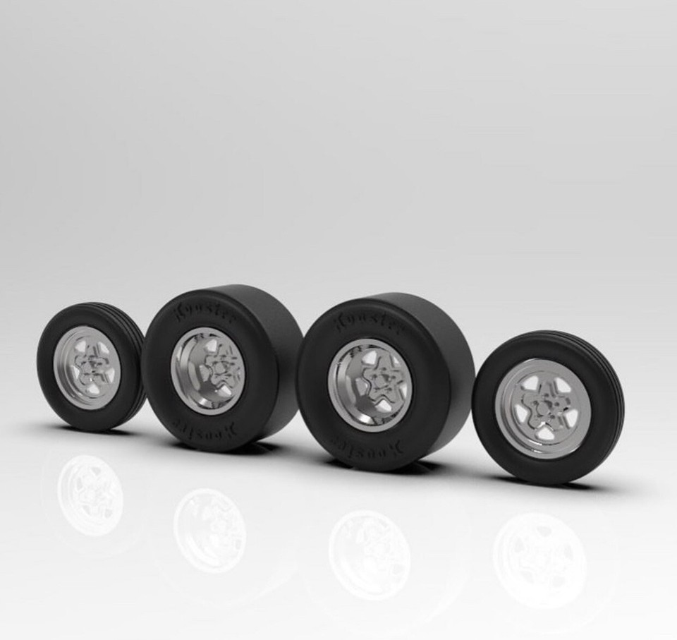 1:25 Weld Pro Star Wheel and tires | eBay