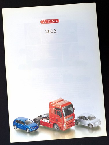 Wiking Model Kit Catalogue "2002", DIN A4, 24 Pages, New! | eBay