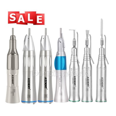 AZDENT Dental Straight Nose Low Speed Handpiece /Saw Handpiece Bone ...