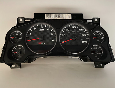 07-13 Silverado Tahoe Suburban Speedometer Instrument Gauge Cluster Z71 ...