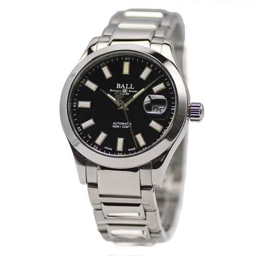 BALL WATCH Engineer Marvelite Automatic NM2026C-S10J-BK Black Dial 40mm ...