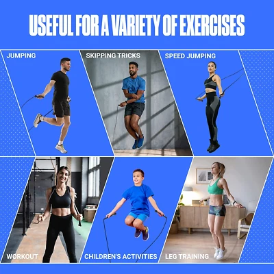 Lazo Para Saltar Salta Cuerdas Cuica Gym | Grelly USA