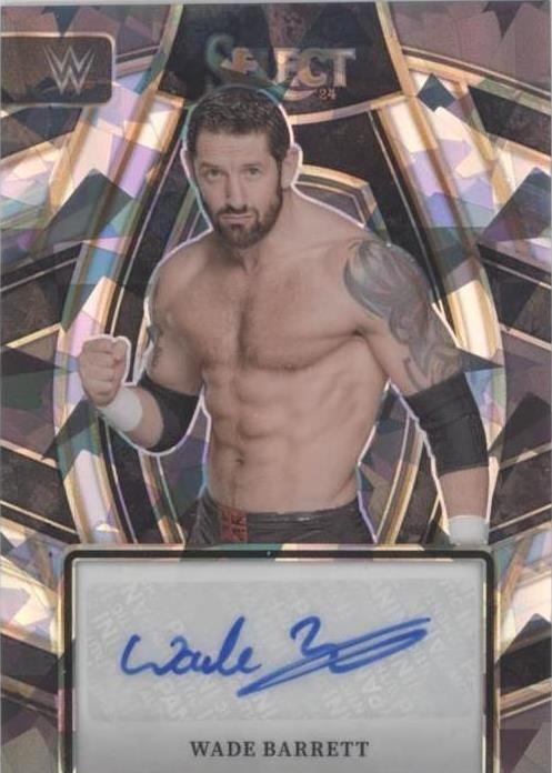 2024 Panini Select WWE - Signature Selections Wade Barrett #SL-WBR Ice ...