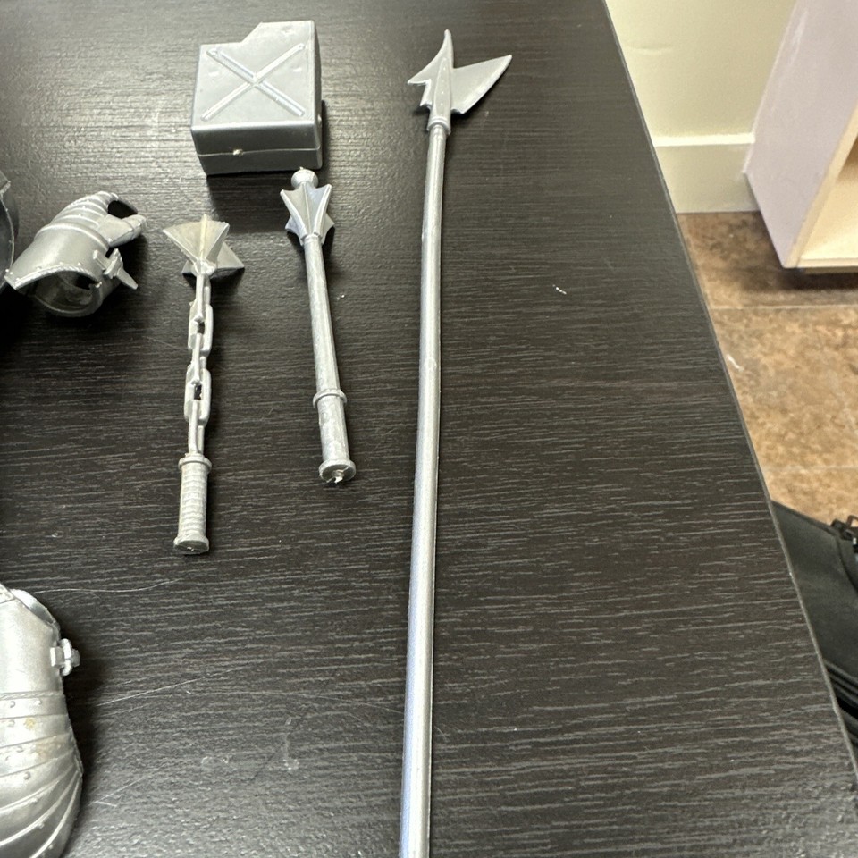 Vintage Marx Sir Stuart Silver Knight 12” Figure For Parts And Repairs ...