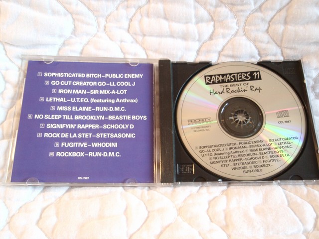Various Artists Rap Masters 11 Best of Hard Rockin CD for sale online ...