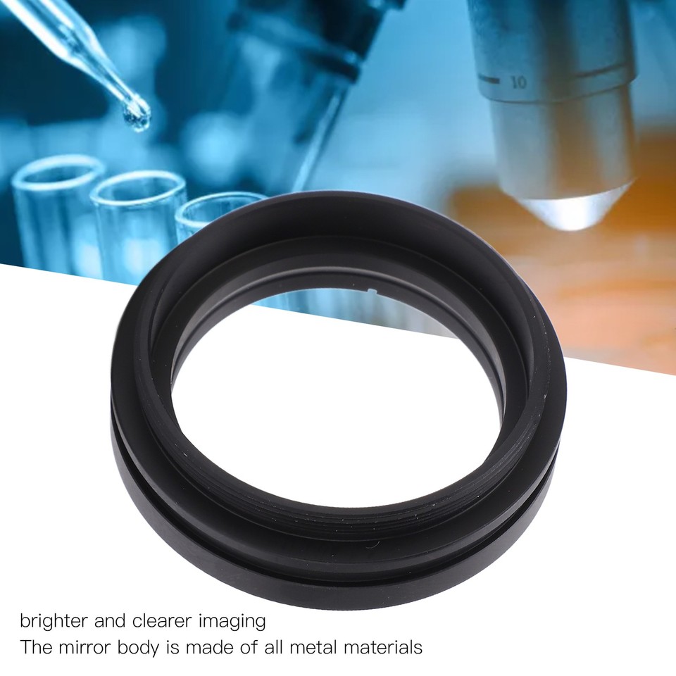 1X Stereo Microscope Lens Auxiliary Oil Proof Objective Lens For Stere ...