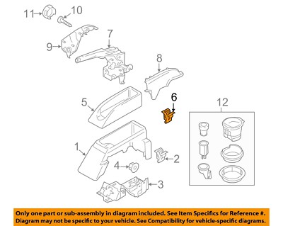 FORD OEM Interior-Wndshld Pillar Trim Clip W710338S403 | eBay