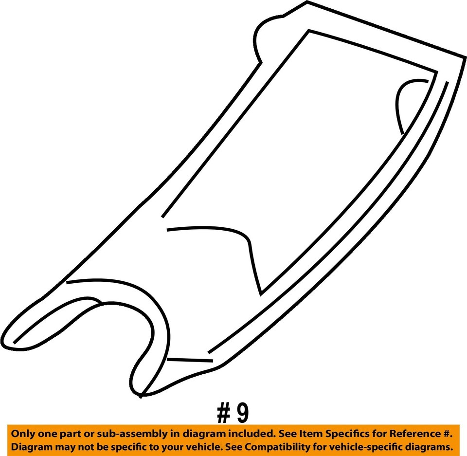 GM OEM 13-16 SRX Windshield Glass-Access Cover 22958157 | eBay