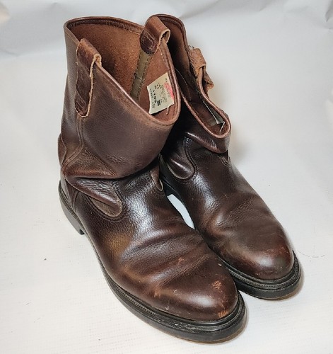 Red Wing 1159 Pecos Supersole 11" Rambo Leather BOOTS 13b Made in USA ...