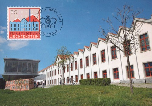 Liechtenstein Maximum Card FDC Factory in Vaduz Zayix Stamps 1224A0058 ...