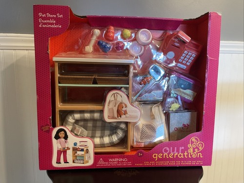 Our Generation Pet Store Set Ensemble Accessories & Play Sets New | eBay