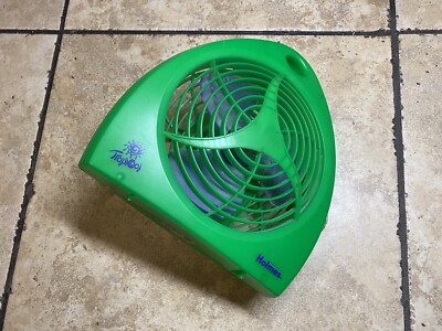 Holmes Tropicool Fan Green Purple Desktop Vintage 1990s Works great | eBay
