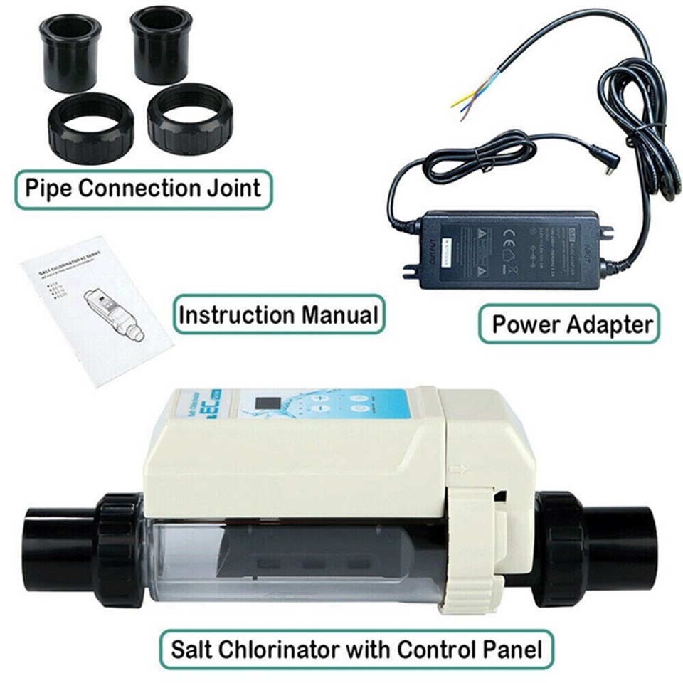 Complete Saltwater Pool System, Salt Chlorine Generator, Up To 26000 ...
