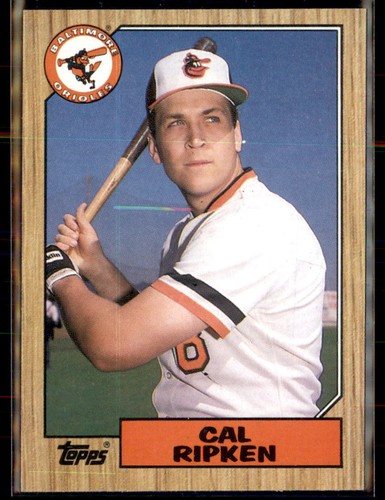 1987 Topps #784 Cal Ripken | eBay