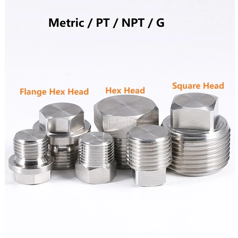 Metric Hex Head Pipe Plugs