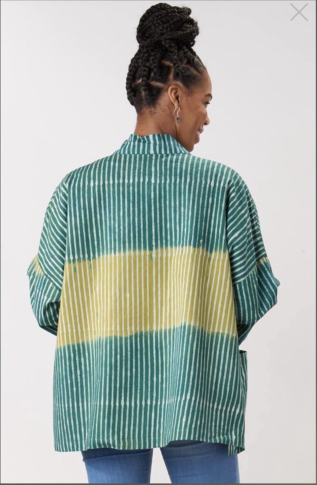 Shimla Jacket Dust Teal Green Tea Woman Size 1W | eBay