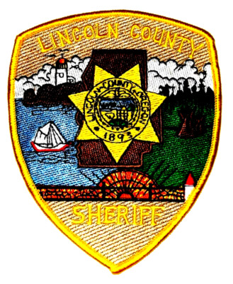 LINCOLN COUNTY OREGON OR Sheriff Police Patch LIGHTHOUSE INDIAN TEPEE ...
