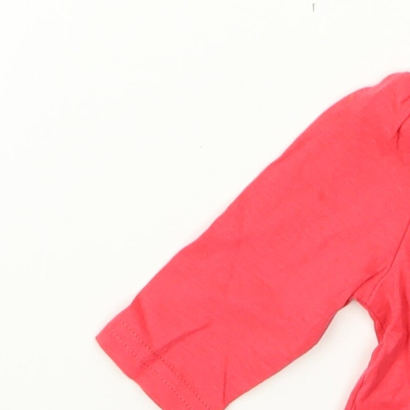 Girls Red Cotton Blend A-Line Size Newborn Roll Neck | eBay UK