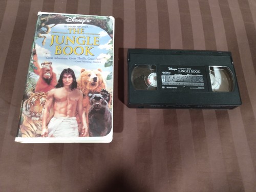 The Jungle Book VHS 1995 Clam Shell, Jason Scott Lee 786936460438| eBay