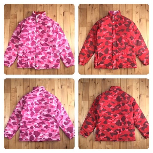 Reversible Down Jacket S Size pharrell Camo pink camo a bathing ape ...
