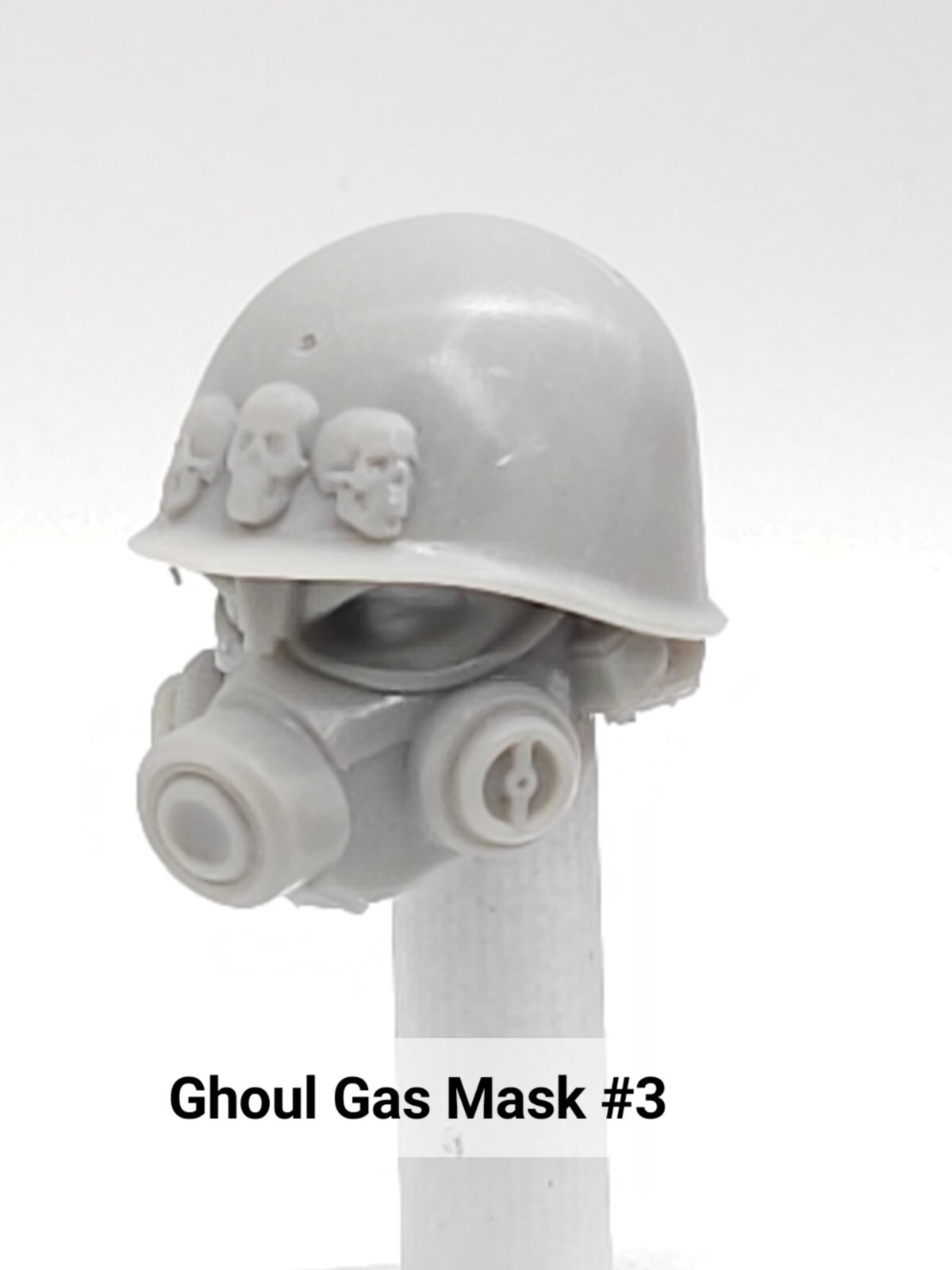3d Printed GHOUL GAS MASK HEAD #3 1:12 6" GI Joe Classified/Marvel ...