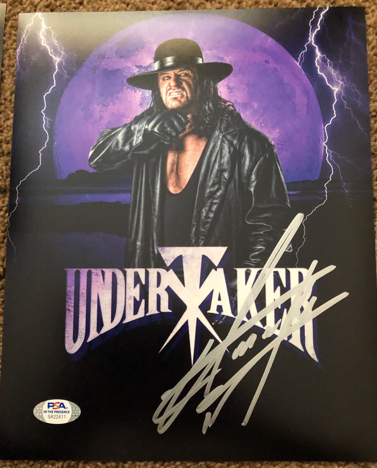 Undertaker Signed Autographed WWE 8x10 PSA DNA COA ! | eBay