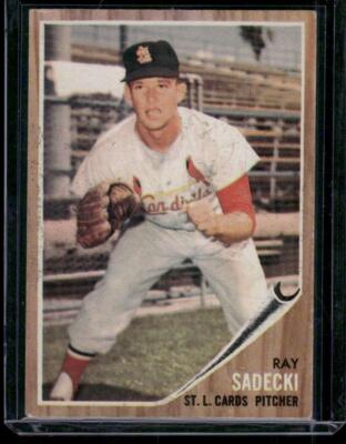 1962 Topps #383 Ray Sadecki | eBay