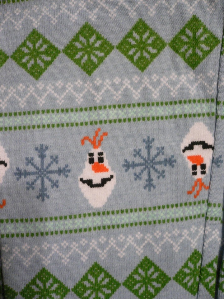 OLAF~SnoW MaN~Cotton~PJ~Pajama Set~Sleep Wear~BOYS~Frozen~NWT~Disney ...