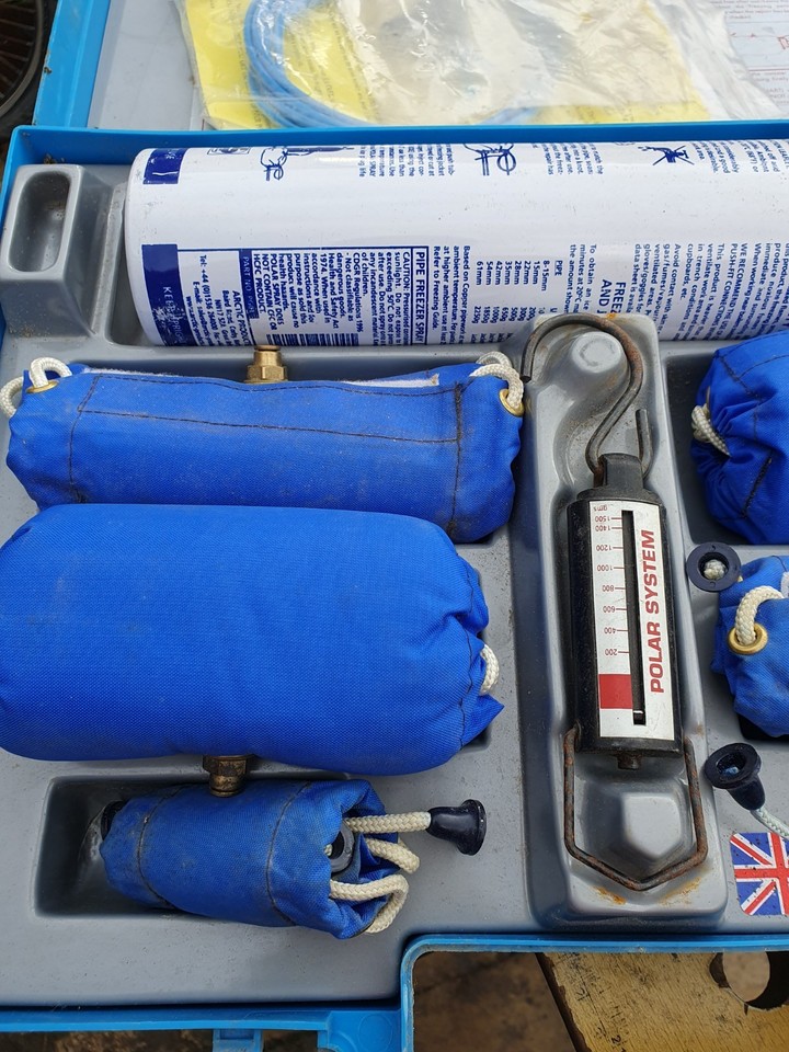 Polar Commercial Pipe Freeze Kit Plumbing Pipe Tool | eBay UK