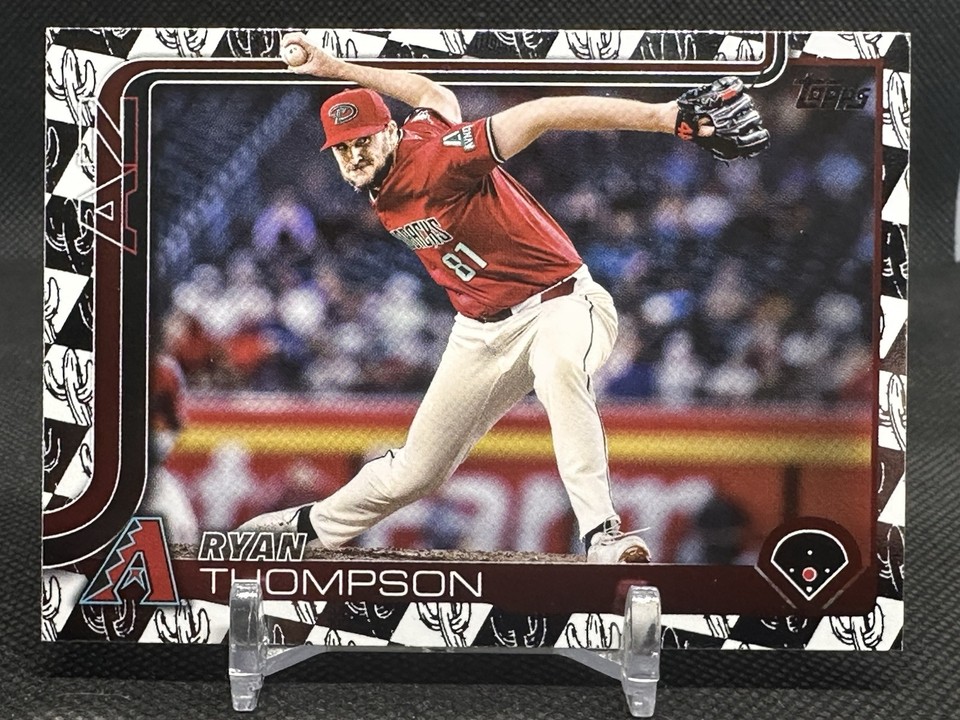 2025 Topps Series 1 Spring Training Foil Ryan Thompson Diamondbacks ...