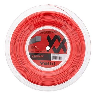 VOLKL V-Square | Tennis Racquet String | Ultimate Spin & Firm Feel 18 ...