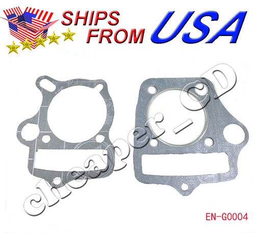 100 Cc 4 Stroke Bicycle Engine Kit 110cc Head Cylinder Gasket Set Four ...