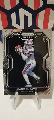 2020 Panini Chronicles Prizm Black Gabriel Davis Rookie Card RC #PB-23 ...