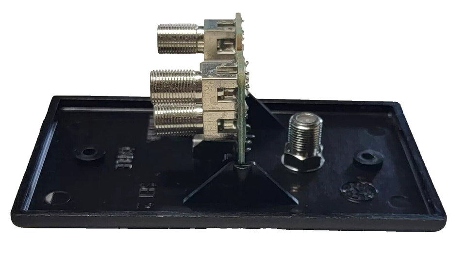 Winegard RV Aux/Sat + TV Coaxial Wallplate Power Supply BLACK RV-0753 ...