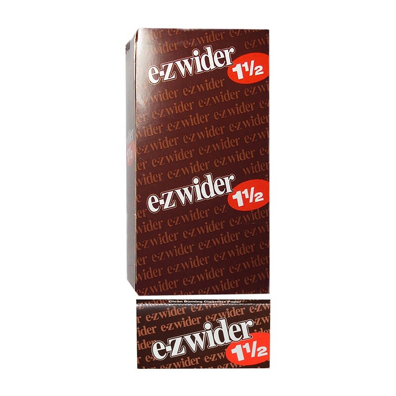 EZ Wider - Rolling Papers 1 1/2 (1.5) (24ct) - Original Display Free ...