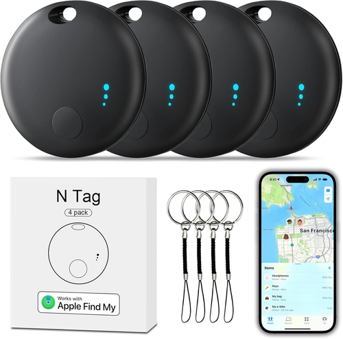 Tracker Tag 4 Packs Bluetooth Tracker, Smart Tag Locator Tracking ...