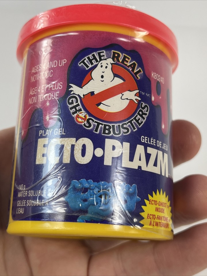 Vintage 1986 Kenner REAL Ghostbusters Ecto-Plazm FACTORY SEALED Slime ...