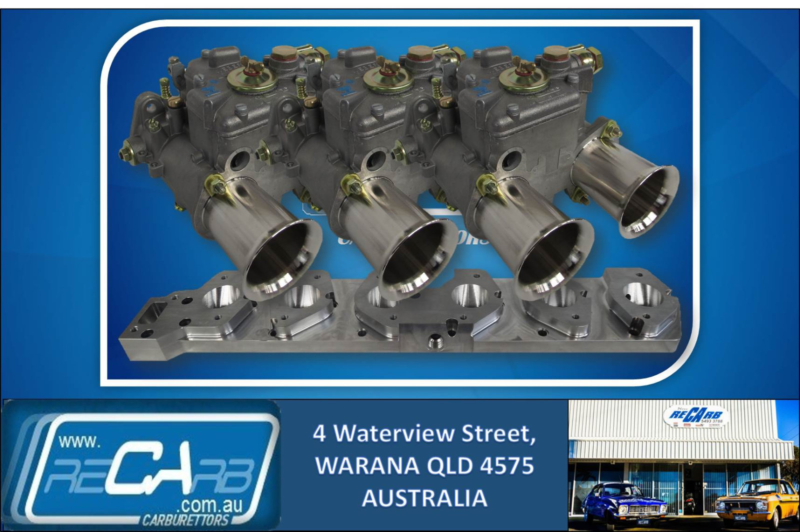 Suits BMW M20 6 Cyl BELT DRIVE GENUINE WEBER triple 45 DCOE Side draft ...