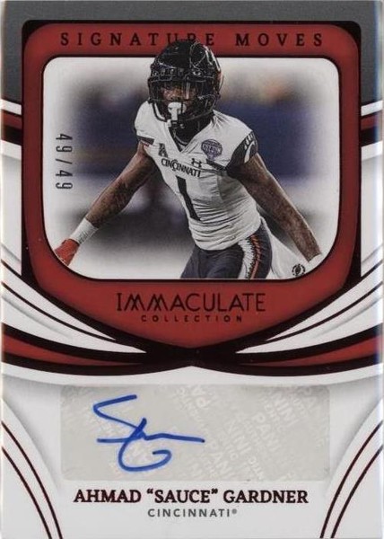 2022 Panini Immaculate Collection Collegiate - Signature Moves Ruby #SM ...